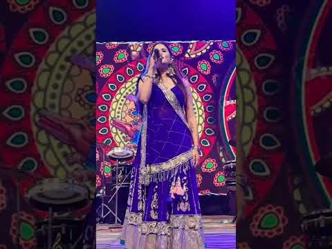 garba queen 👑 ✨ 💖 💥 🎯 Trusha rami live garba program gujarati garba 2024