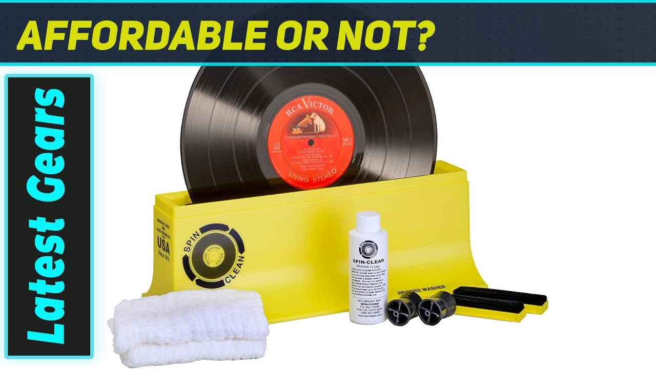 SPIN CLEAN Record Washer MKII: Best Kit for Restoring Vinyl - YouTube