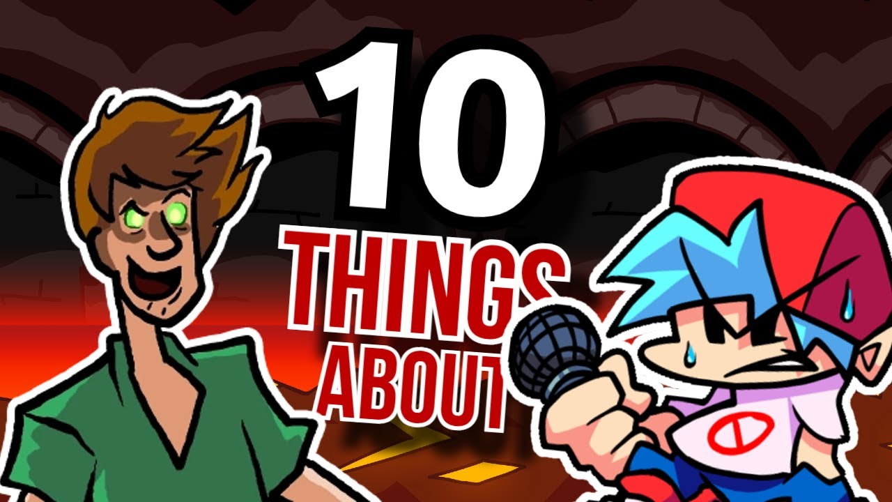 10 Things About Shaggy! (Friday Night Funkin' Mod Facts) - YouTube