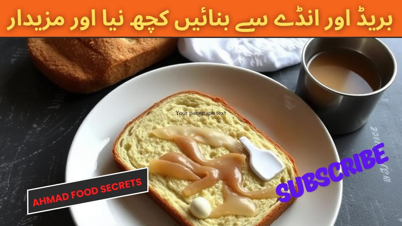 Bread Break Fast Recipe By Ahmad food Secrats|Easy Break Fast Recipe ...