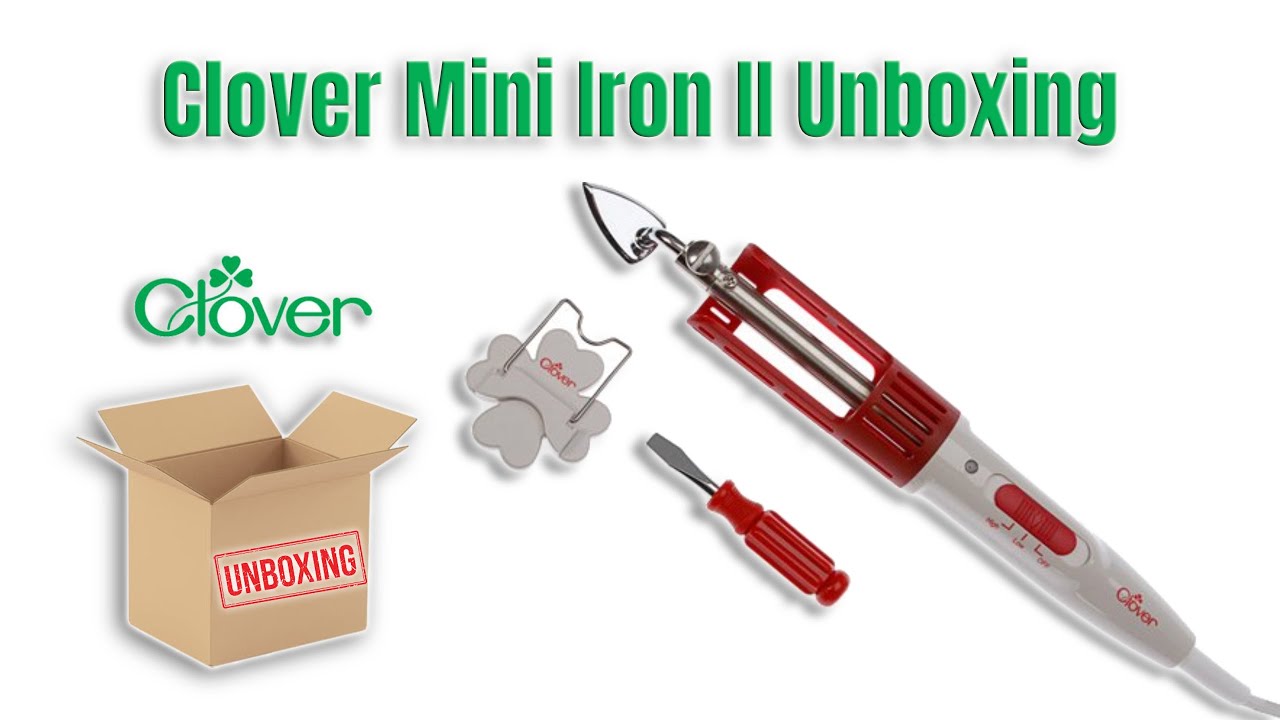 Clover Mini Iron II (2) Unboxing - What comes in the clover mini iron ...