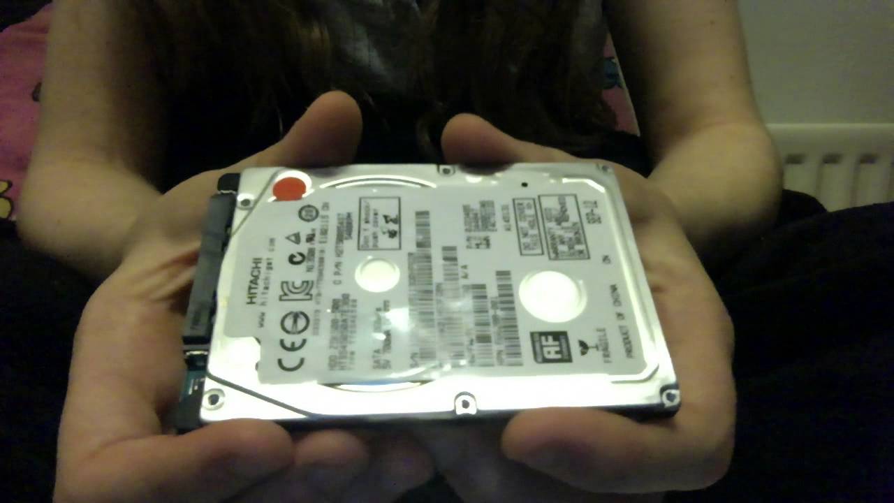 How to dismantle a hard drive - YouTube