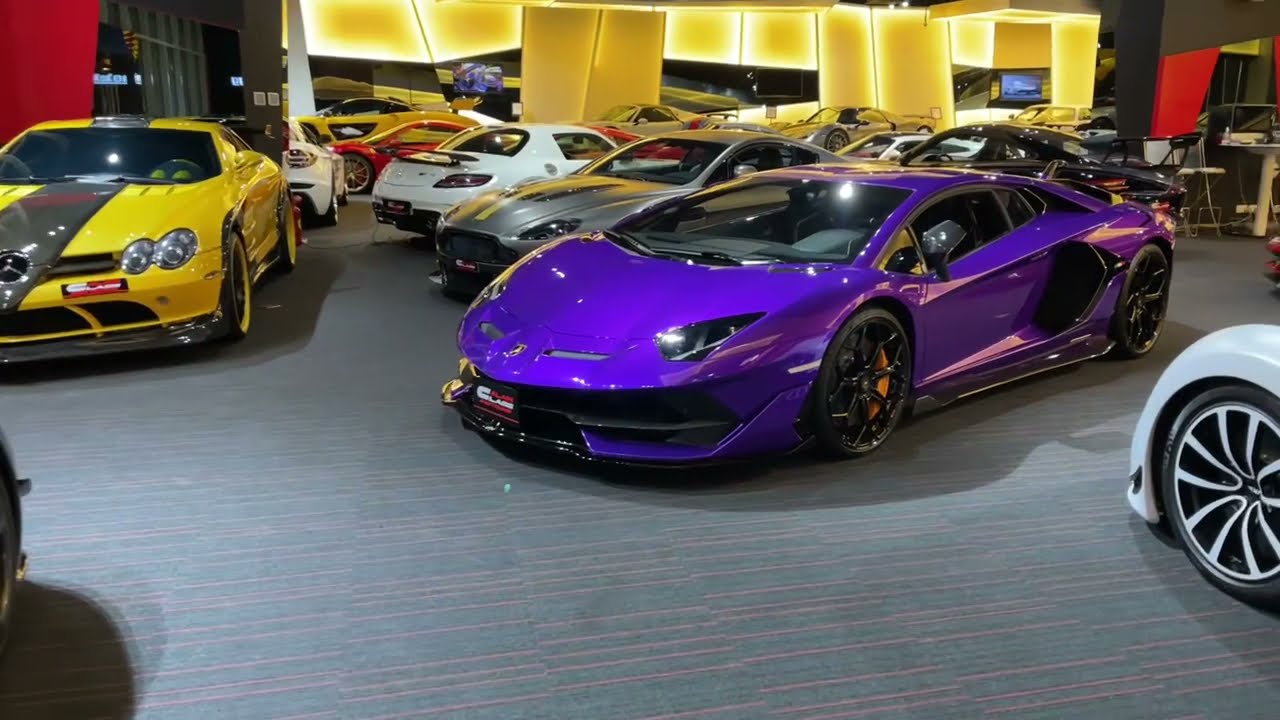 SUPERCARS OF ALAIN CLASS MOTORS - DUBAI - YouTube