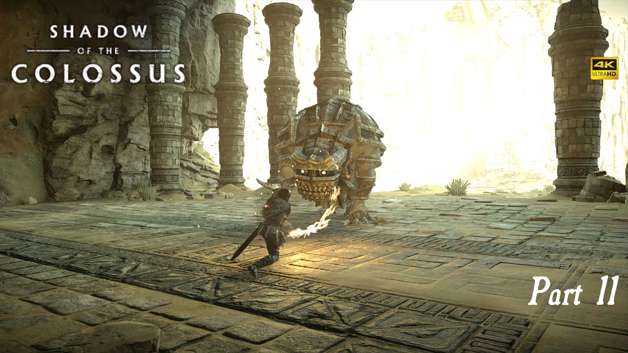 Shadow of The Colossus (Remake) - Part 11 [Cursed Wander + Dormin Sword ...