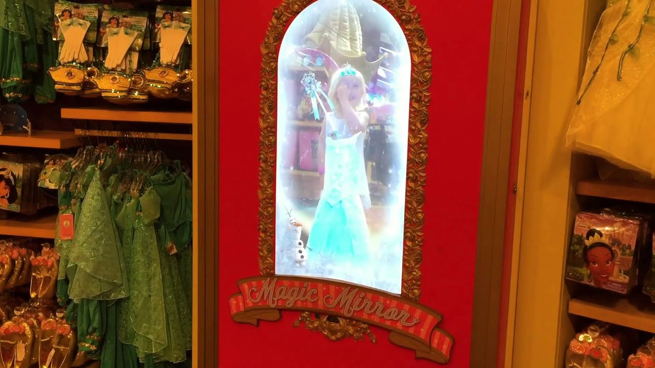 Disney Springs Magic Mirror Mirror On The Wall - YouTube