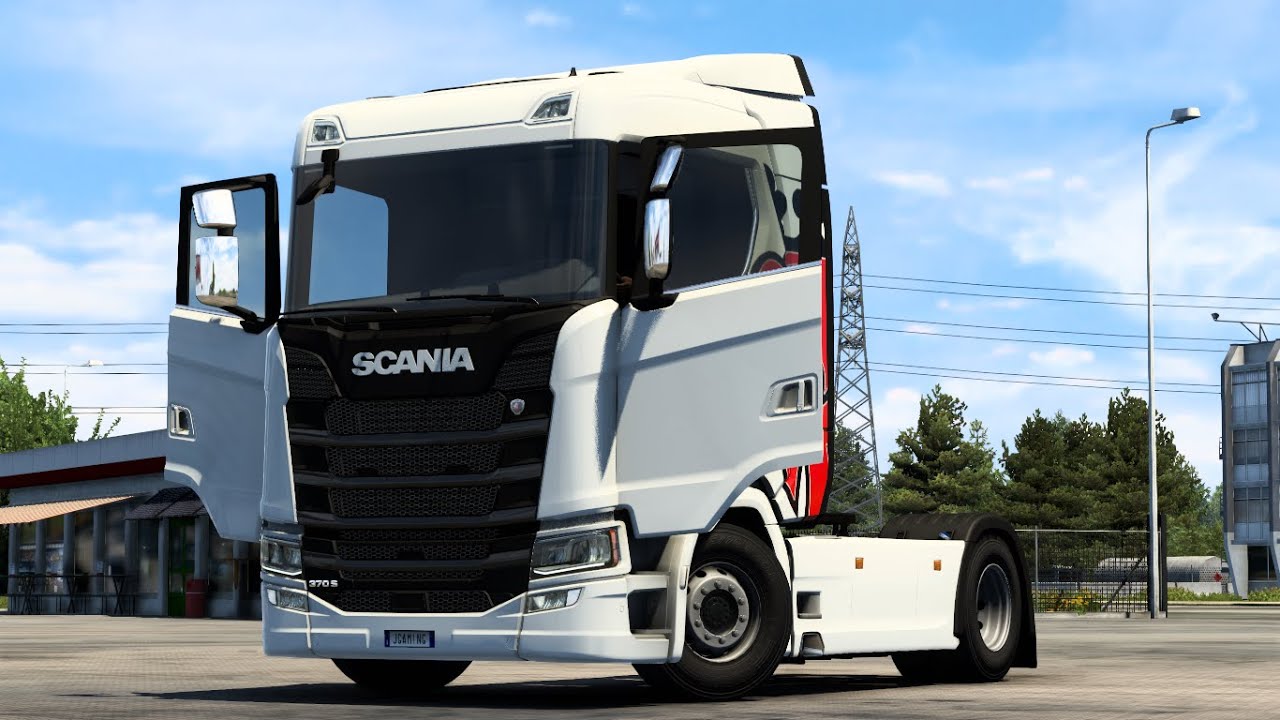 [ETS2 v1.40] All Scania Trucks Door Animation Mod - YouTube
