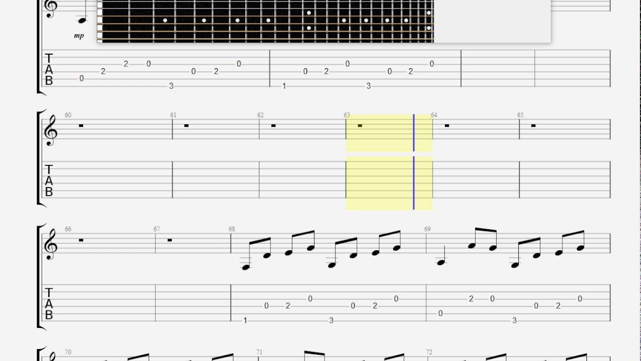 Blue Oyster Cult Don 't Fear The Reaper GUITAR 2 TABLATURE - YouTube