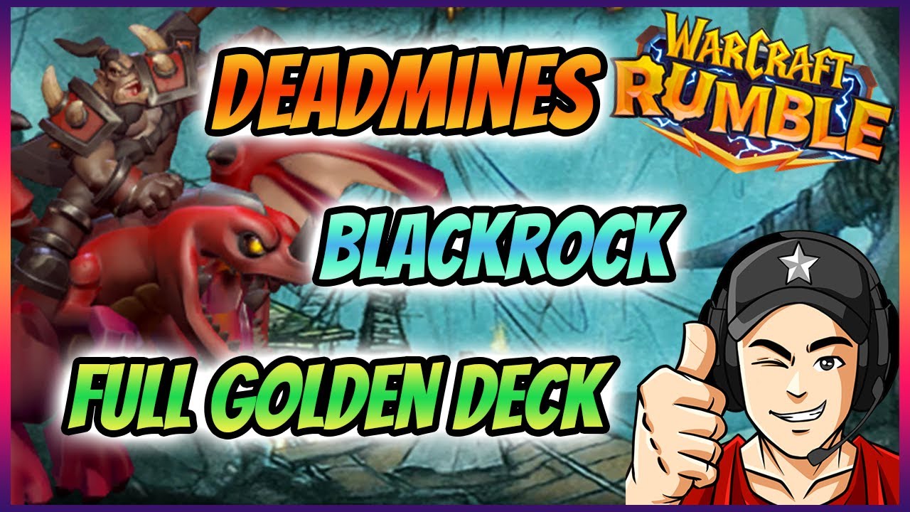 🎮The Deadmines - Full Gold Rend Deck Walkthrough [Warcraft Rumble ...