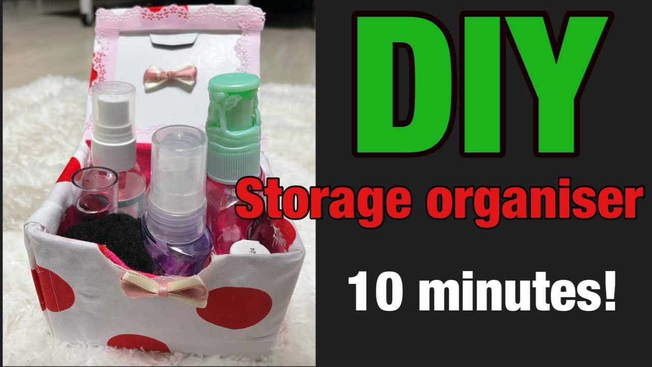 How To Turn A Small Box Into A Cute Storage Organizer In Less Than 10 How To Turn A Small Box Into A Cute Storage Organizer In Less Than 10