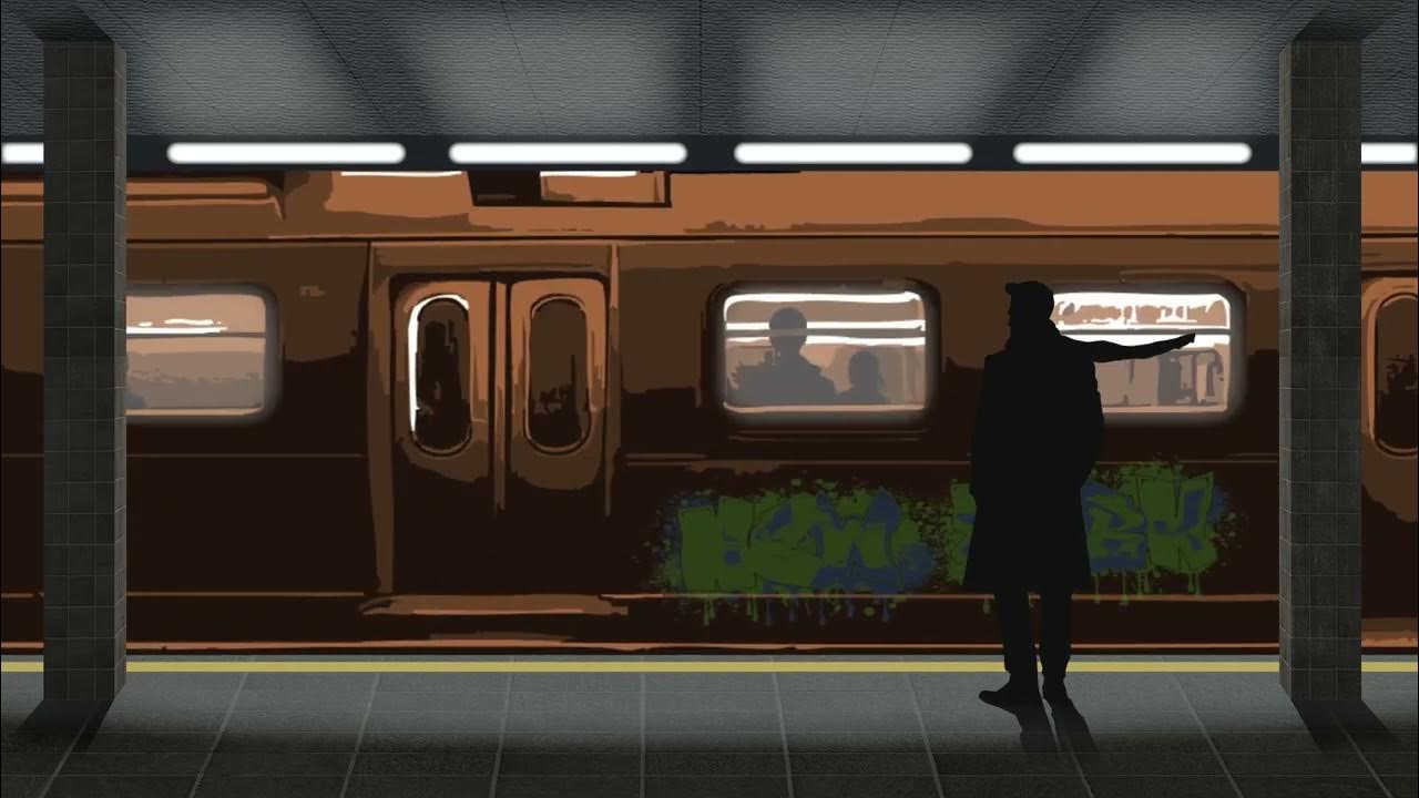 Midnight Train- Looping Animation - YouTube