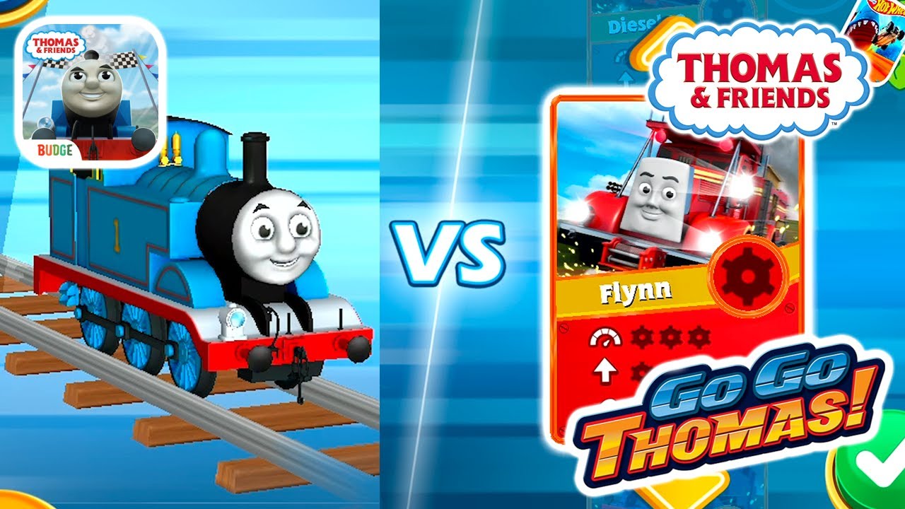 Thomas & Friends: Go Go Thomas! #254 🔵🚒 Thomas VS Flynn! Diamond Racer ...