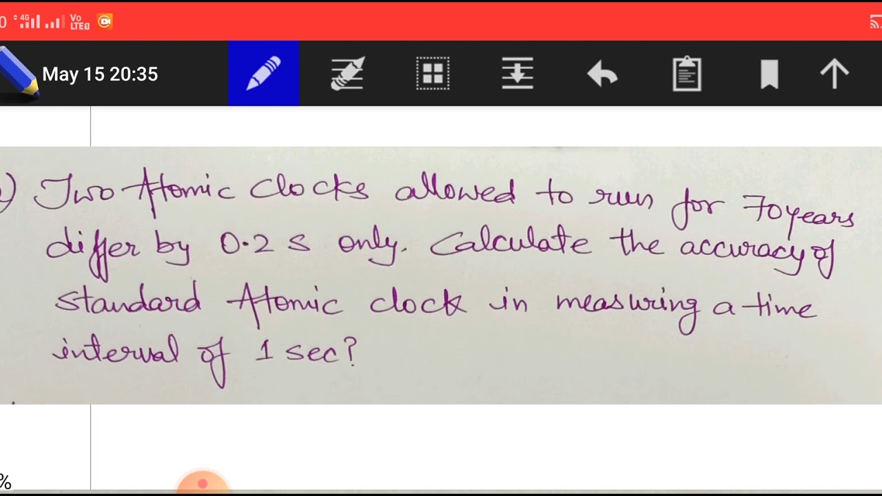 Accuracy of Atomic Clocks - YouTube