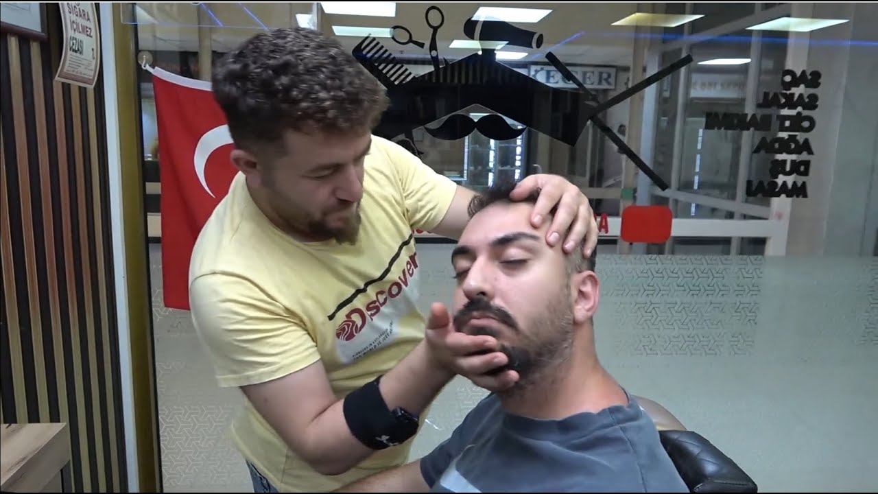 ASMR Head Massage Face and Back Massage with Goodbye to Cambeyli ...