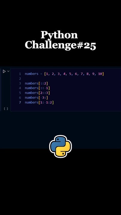 Python List Slicing: 5 Tricks Every Developer Should Know #python #programming #coding - YouTube