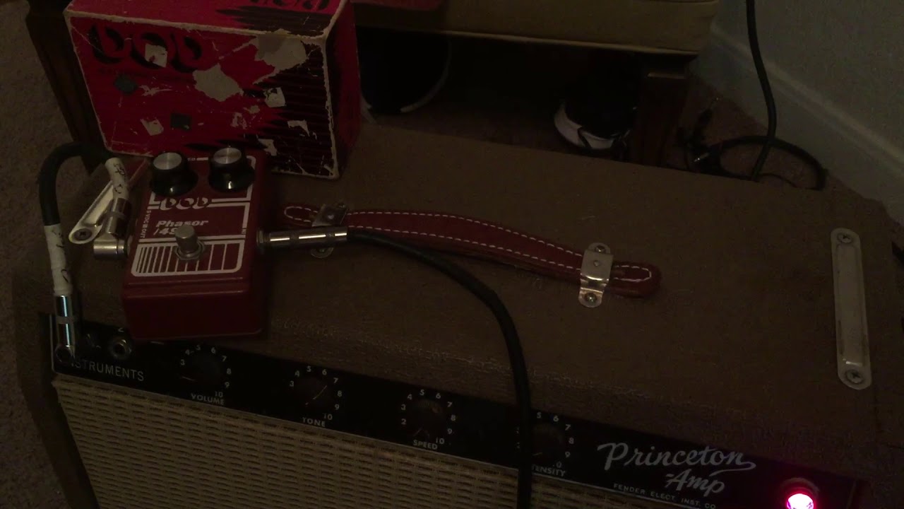 DOD Phasor 490 vintage guitar pedal - YouTube