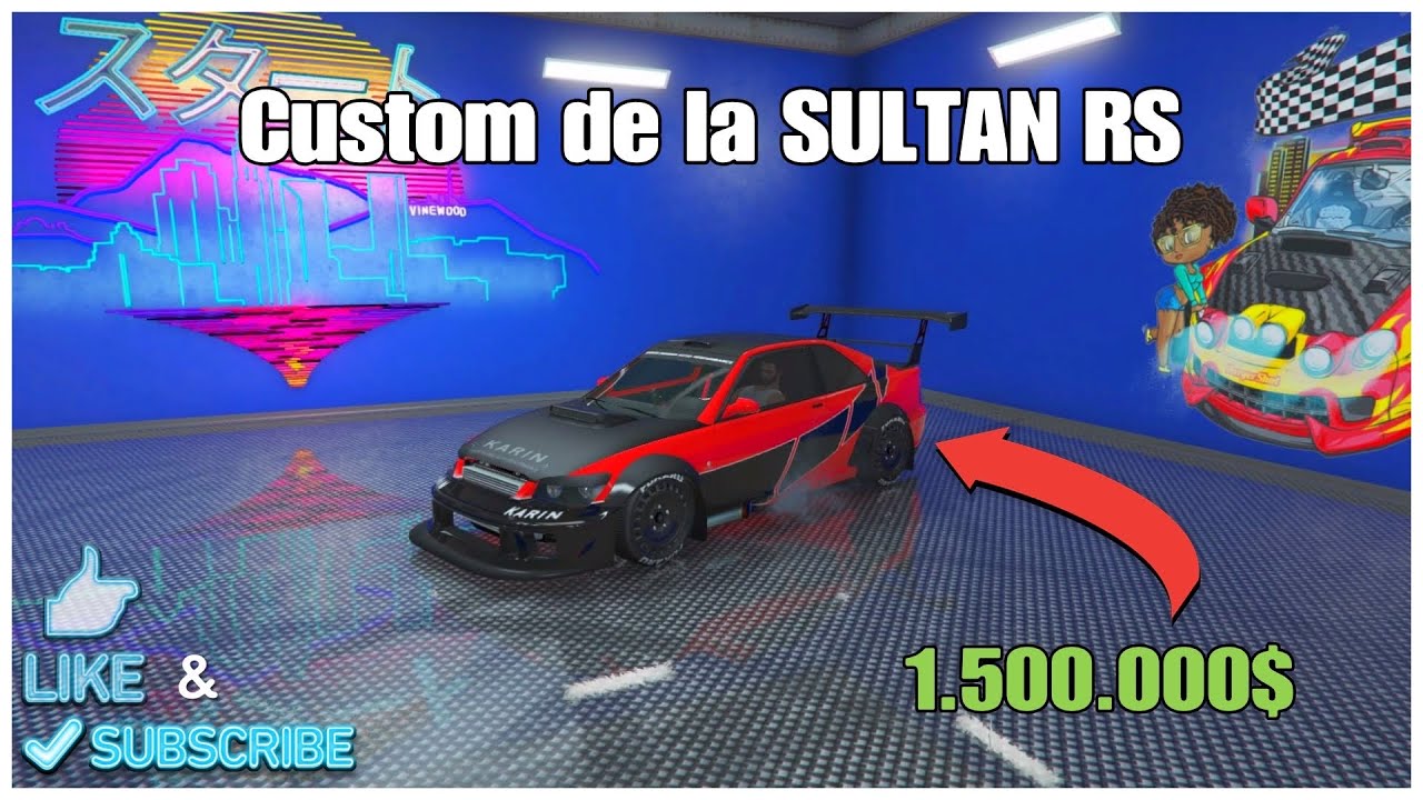 Je custom la SULTAN RS ! vidéo custom d'une voiture emblématique - YouTube