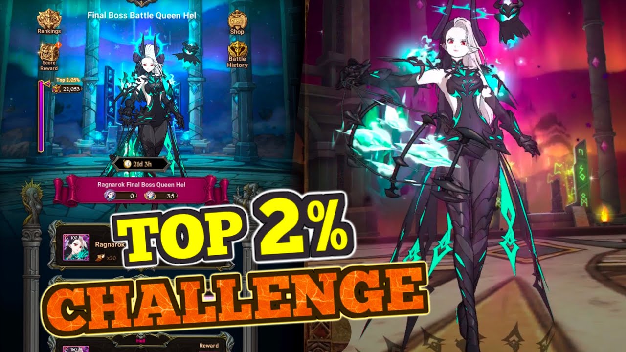 Final Boss HEL TOP 2% with 22,000+ POINTS in CHALLENGE Difficulty ...