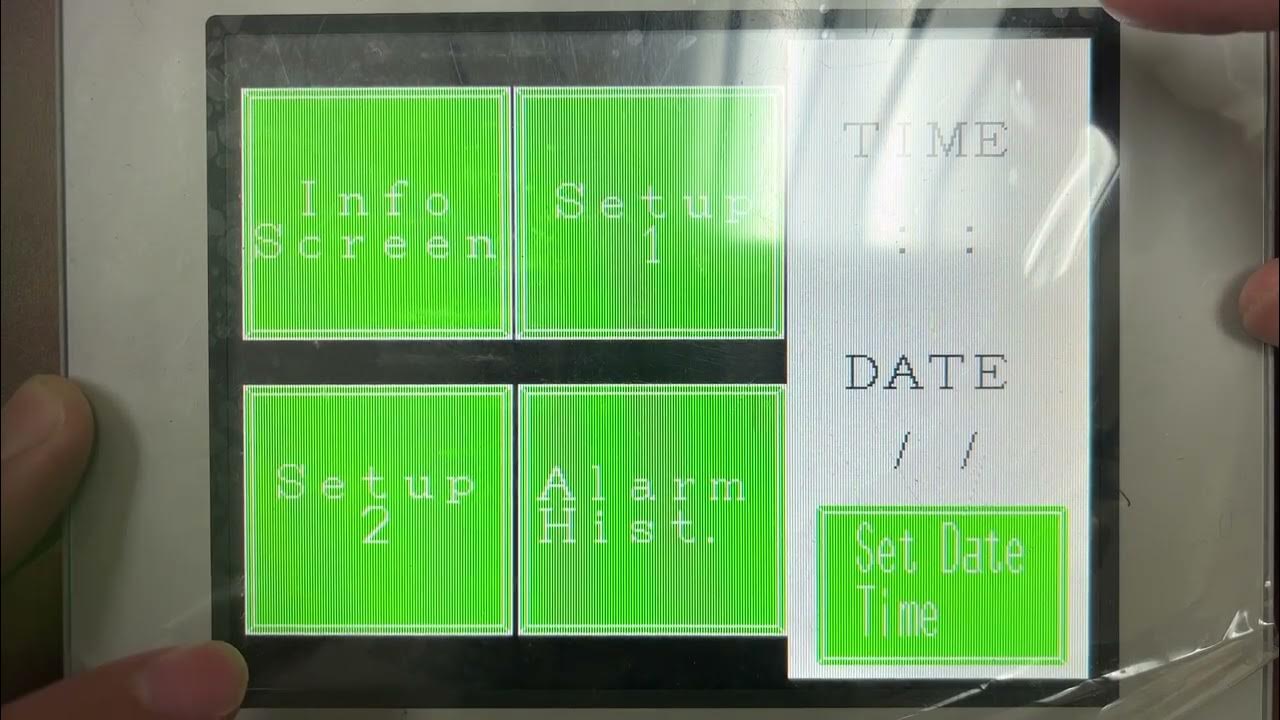 Proface HMI Factory Reset - YouTube