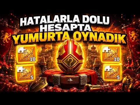Hatalarla Dolu Hesabımda Yumurta Etkinliğini Full Oynadım - Rise of Kingdoms