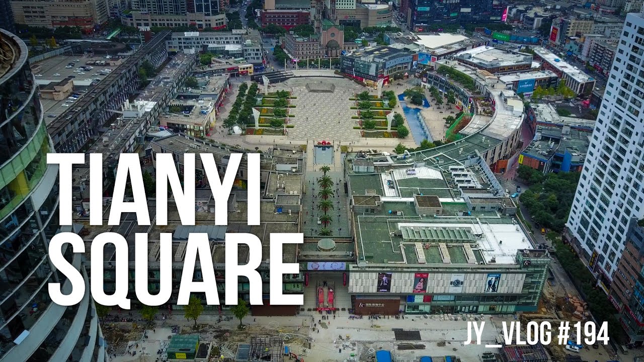 TIANYI SQUARE, Ningbo China - YouTube