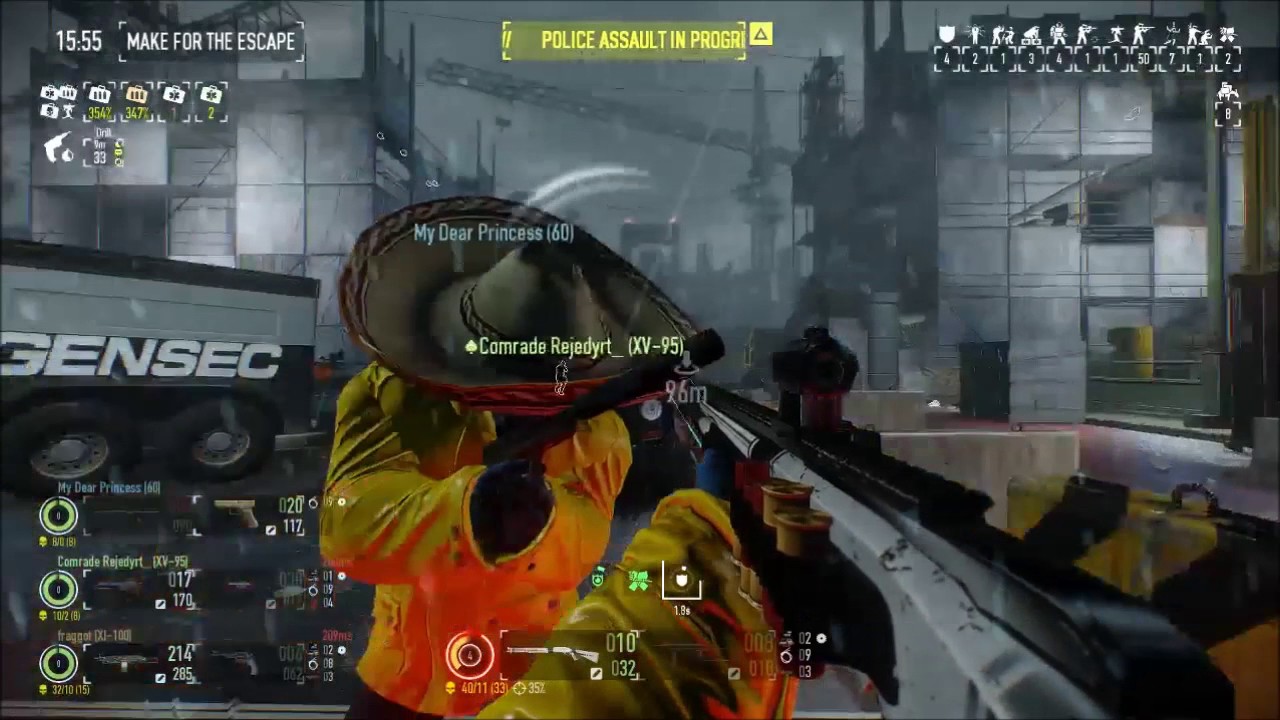 PayDay 2 - Clown Princess Of Crime - YouTube