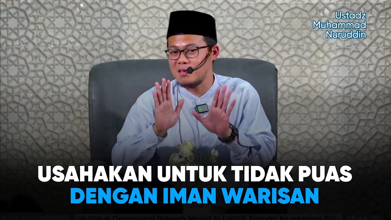 Bertaqlid itu boleh, tapi jangan selamanya - Ustadz Muhammad Nuruddin # ...