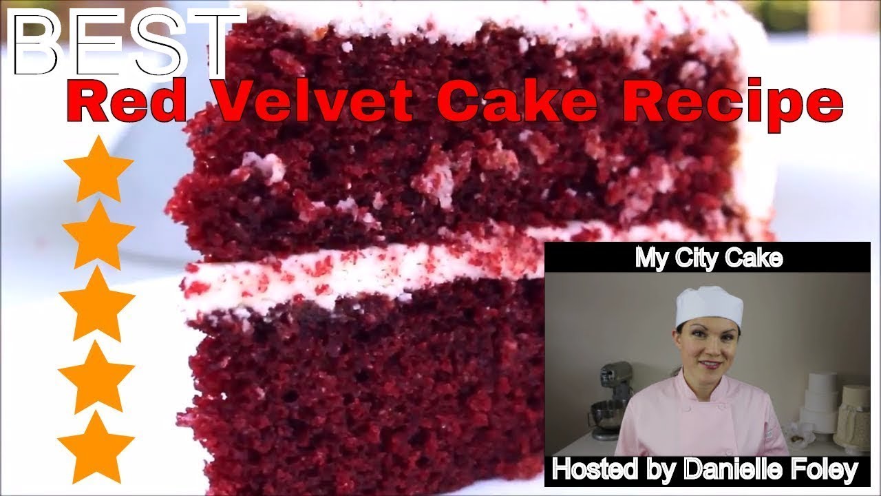 Red Velvet Cake Recipe Tutorial - YouTube