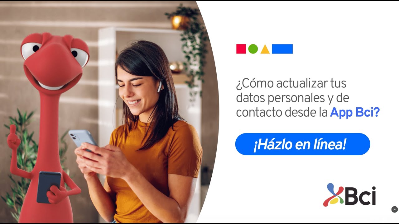 ¿Cómo actualizar tus datos personales y de contacto desde la App Bci? | Banco Bci - YouTube