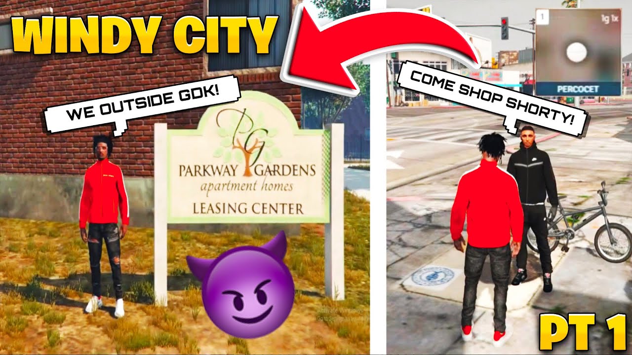 We Outside 💊| The Story of Devin Cook "DC" (Windy City Rp) Pt 1. - YouTube