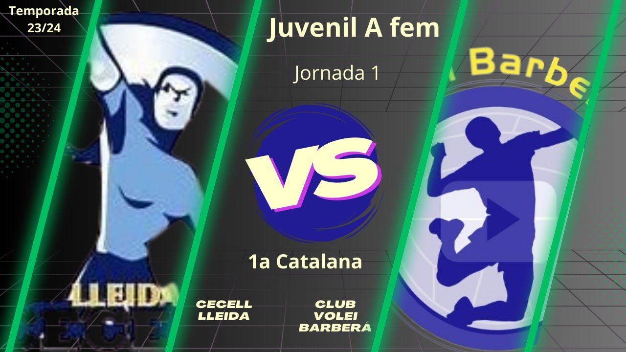 Cecell Lleida vs Cv Barberà, Juvenil A femení, 23/9/23, 1a catalana. # ...