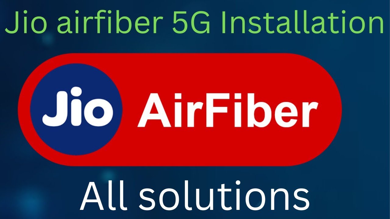 Jio airfiber Installation 2024 | Jio airfiber review | Jio airfiber 5G ...