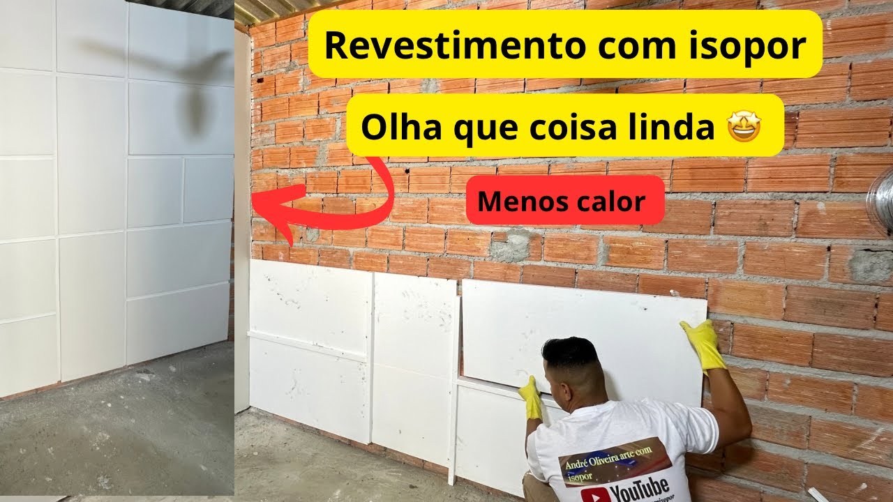 Isopor na Parede: Praticidade e Estilo em Revestimentos Diretos no ...