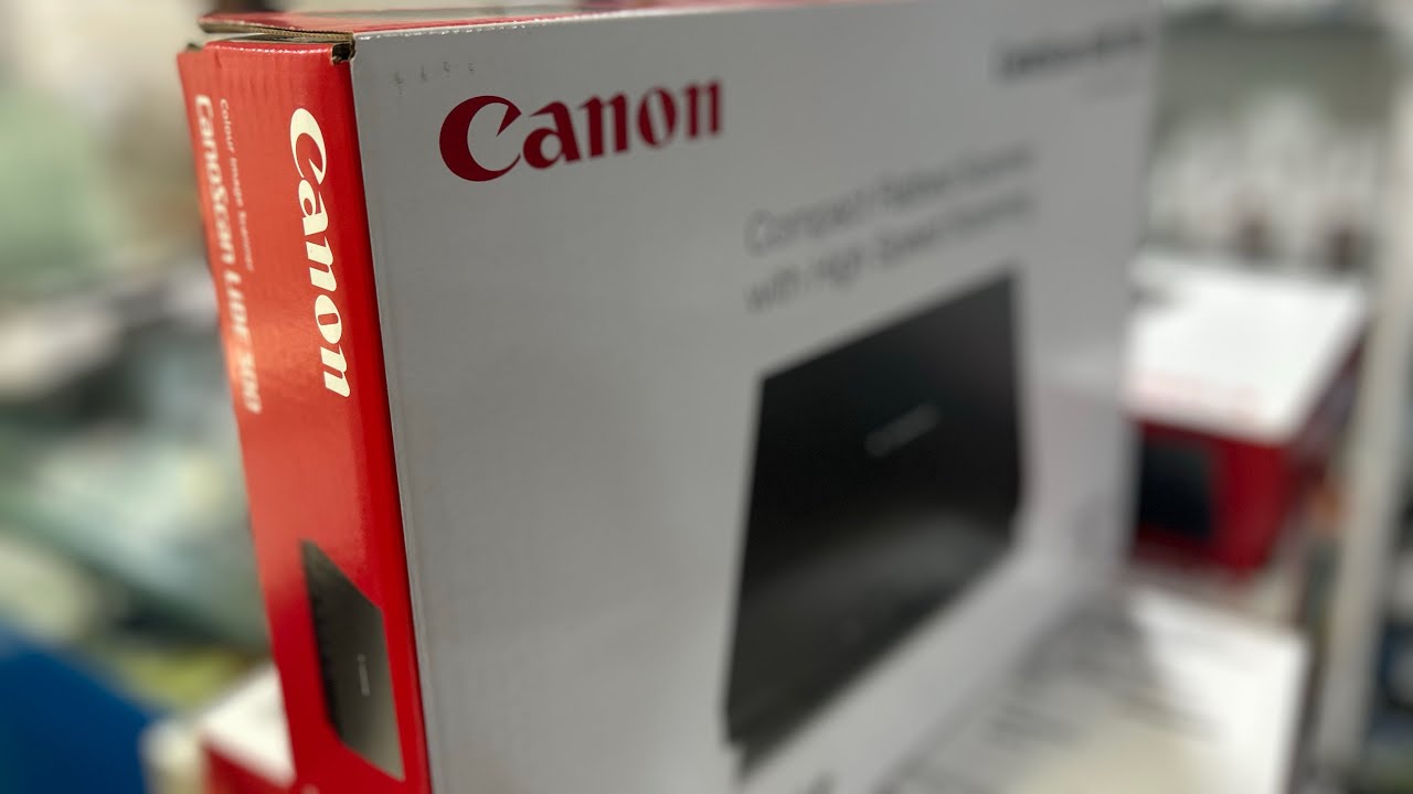 Canon CanoScan Lide 300 Scanner - YouTube