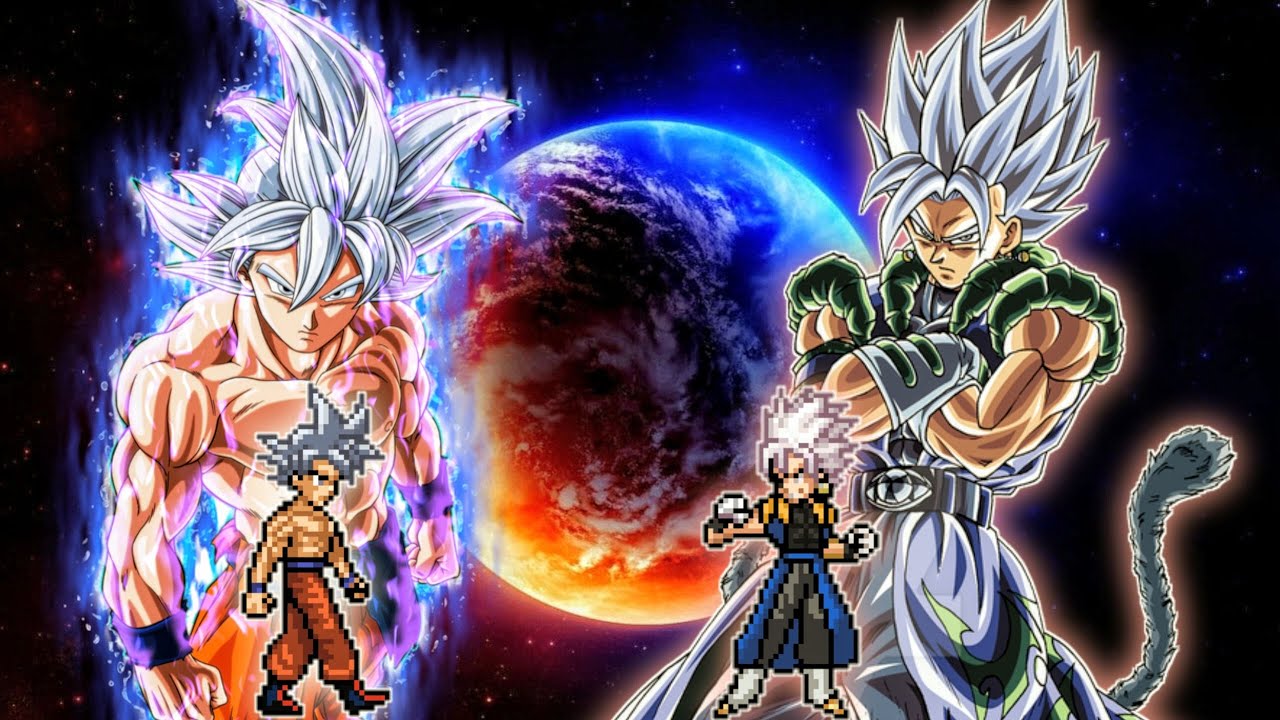 Goku MUI OP(New) VS Gogetto MUI OP in Jump Force Mugen - YouTube