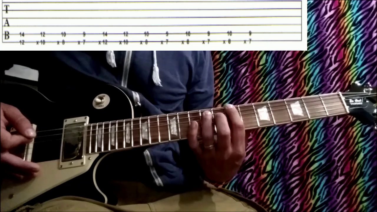 How to Play - "N.I.B." w. tabs (solo 1 included) - BLACK SABBATH guitar ...