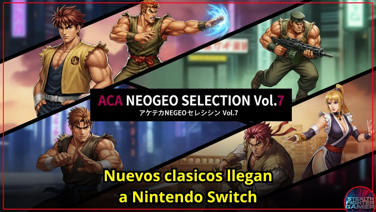 Los clásicos de NEO GEO regresan 🔥 ACA Selection Vol 7 en Nintendo ...