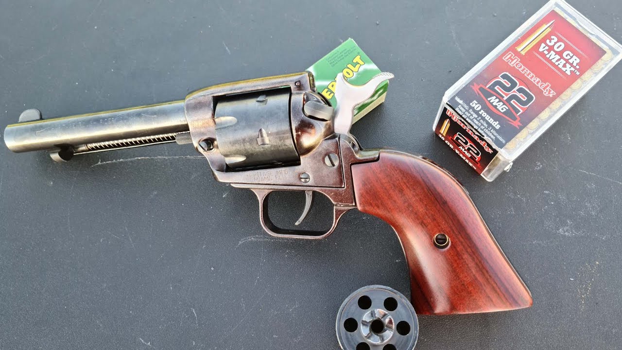 Review Revolver Heritage cal .22lr y .22 magnum 🙄🙄 - YouTube