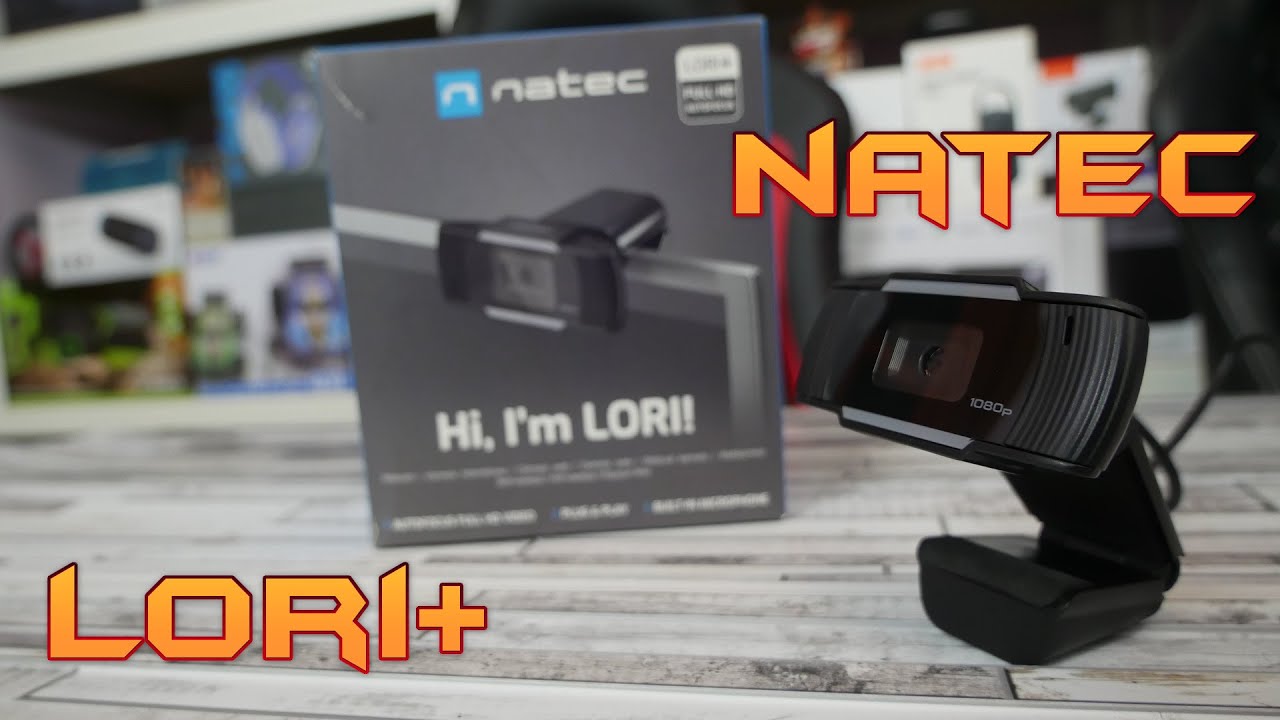 Natec Lori Plus 1080p - kamerka internetowa na każdą kieszeń | test ...