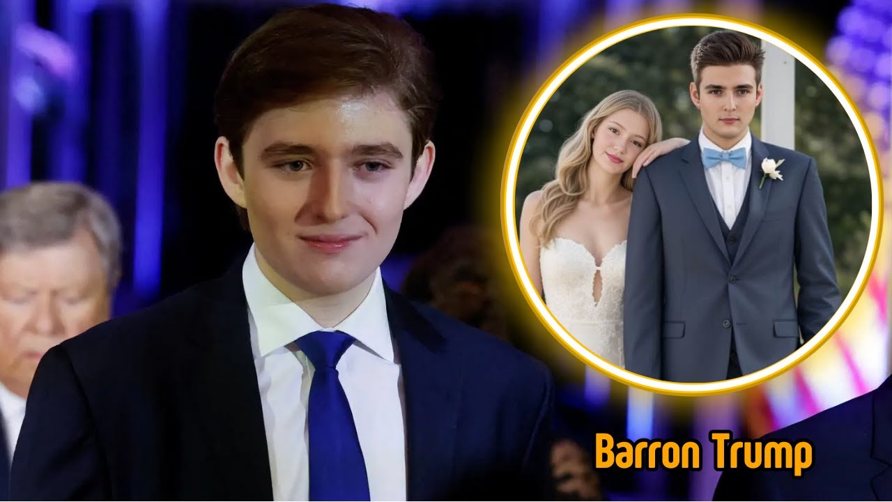 Barron And His Girlfriend, Who You Will Easily Recognize - YouTube