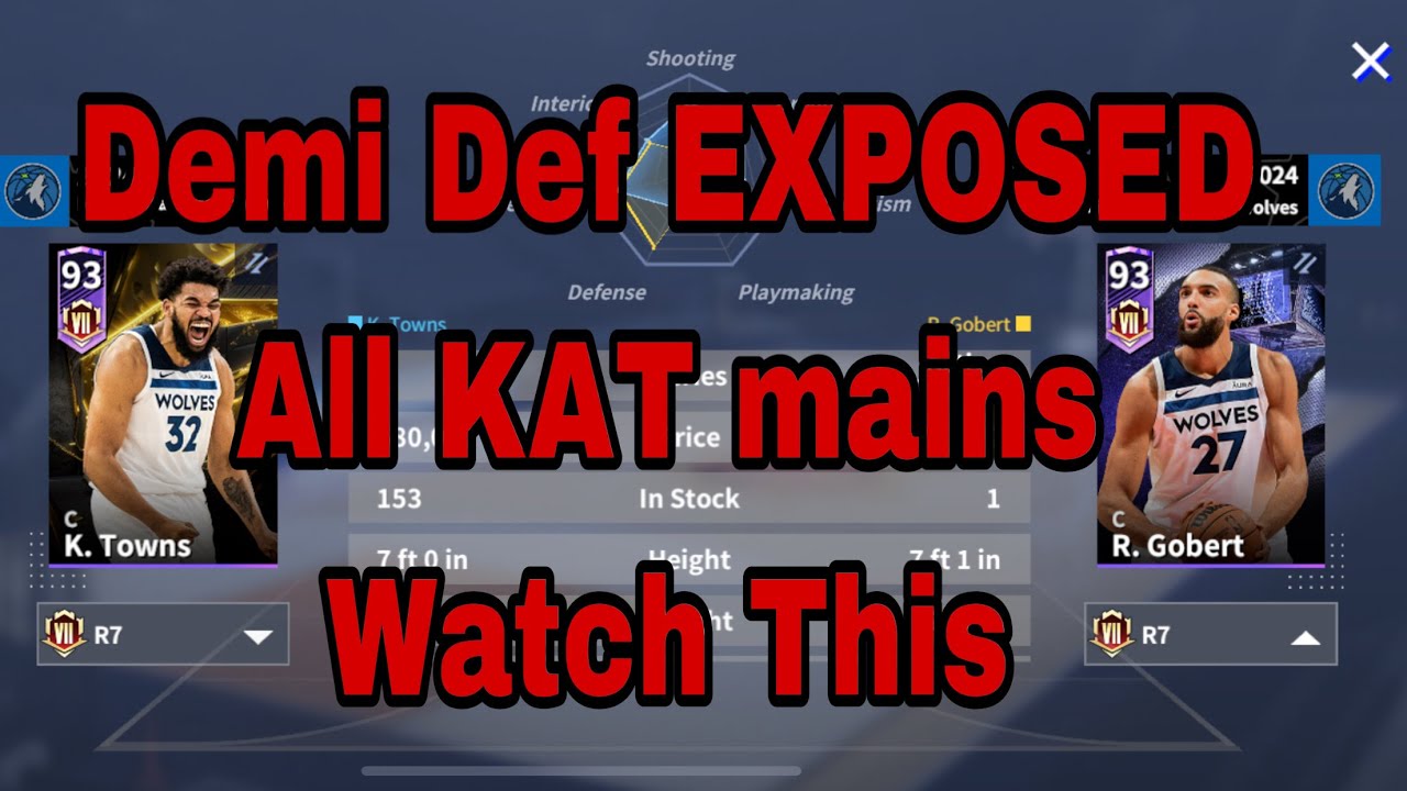 NBA Infinite Exposing the Demi Def vs ALL KAT mains (AssistGod) - YouTube