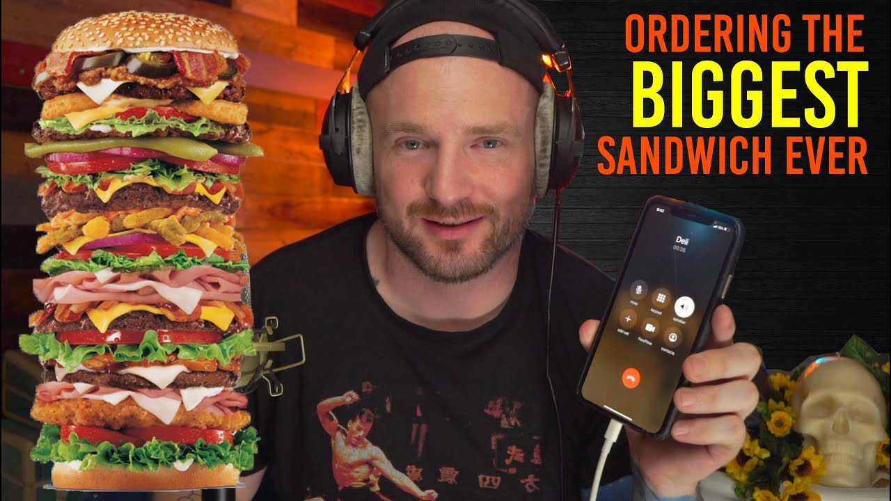 Rapping the Biggest Sandwich Order Ever - YouTube