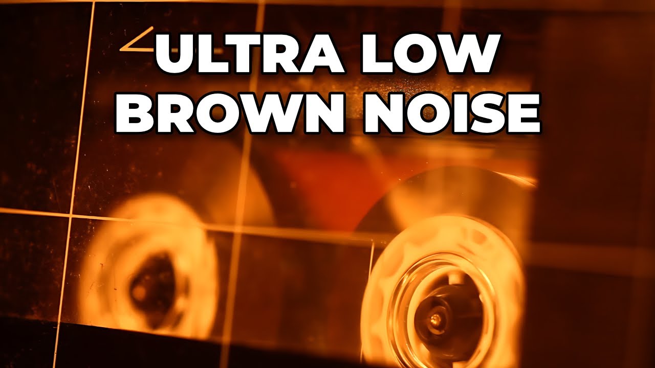 10 Hours of Deep Ultra Low Brown Noise | Unique Enhanced Sound for ...