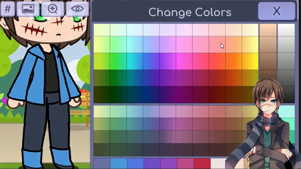 como hacer a los creepypasta /gacha life parte 2 - YouTube