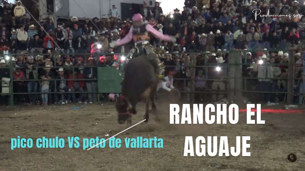 RANCHO EL AGUAJE ESPECTACULAR PICO CHULO VS PETO DE VALLARTA ENTRE MÁS APLAUSOS MÁS $ DE PREMIOS ...