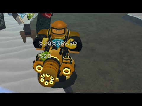 Golden minigunner - YouTube