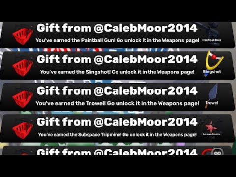 Getting gifted the CLASSIC BUNDLE in ROBLOX rivals……. - YouTube