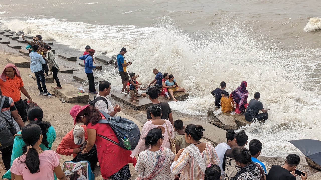 Digha ⛱️ রবিবারের সকাল দিঘা ব্যাপক জ্বলোচ্ছ্বাসের খেলা ⛵ 21 May, 2023 🌊 ...