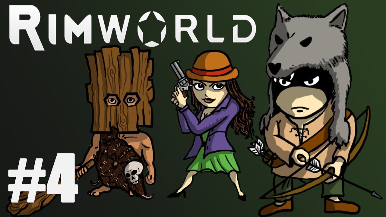 Rimworld #4 - Psychopatyczny Myśliwy-Artysta - YouTube