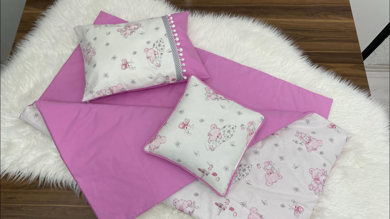 Fiber Filled Baby Quilt Sewing | Practical Making Quilt 👀 - YouTube