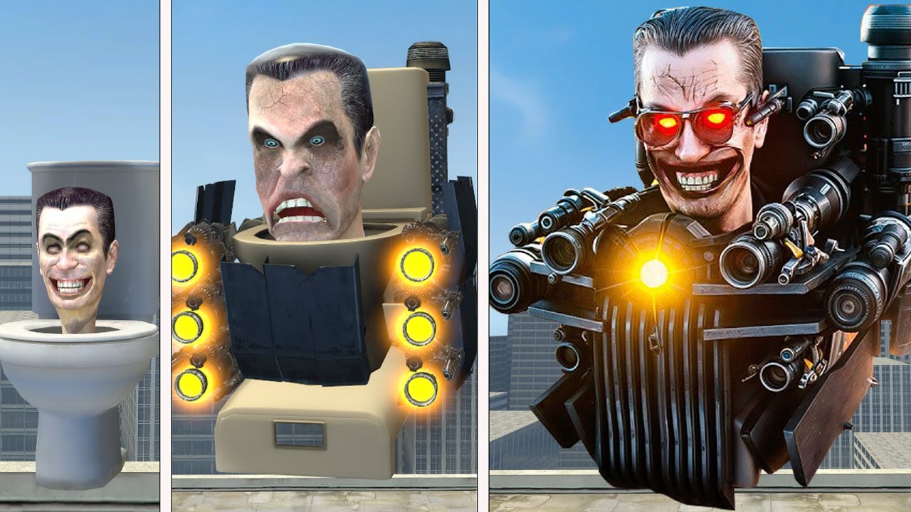 EVOLUTION OF NEW UPGRADED G-MAN SKIBIDI TOILET VS CAMERAMAN AND ...